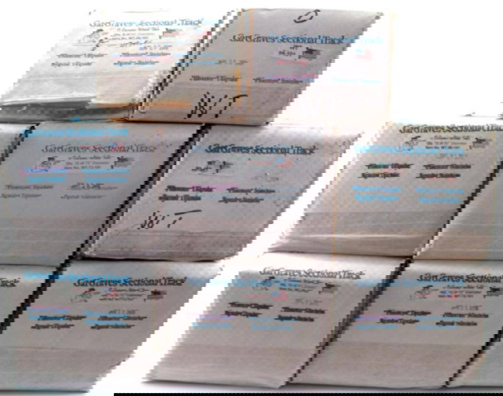 Gargraves Abs Phantom Tinplate Sectional Track X6 Boxed Auction