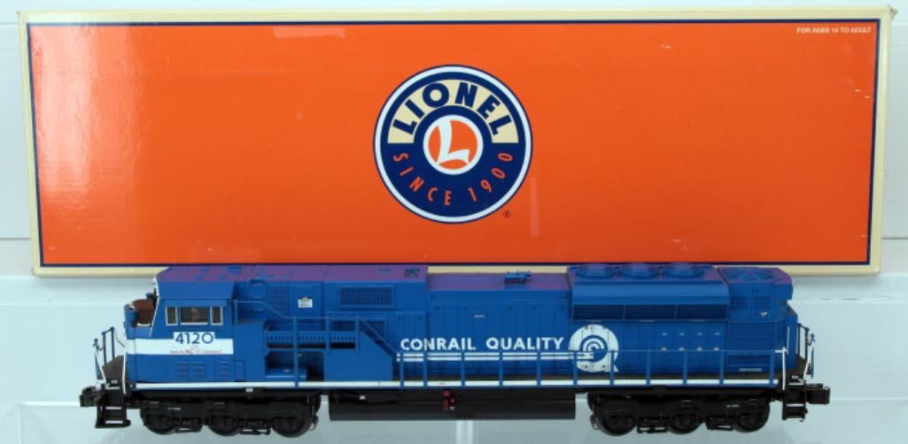 Lionel Modern O Gauge Lionmaster Conrail Sd - 80 #4120 Diesel Engine #6 ...