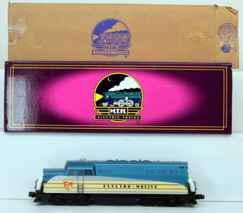 Mth Premier O Gauge Electromotive Demo Emd Bl - 2 Diesel Engine # Mt ...