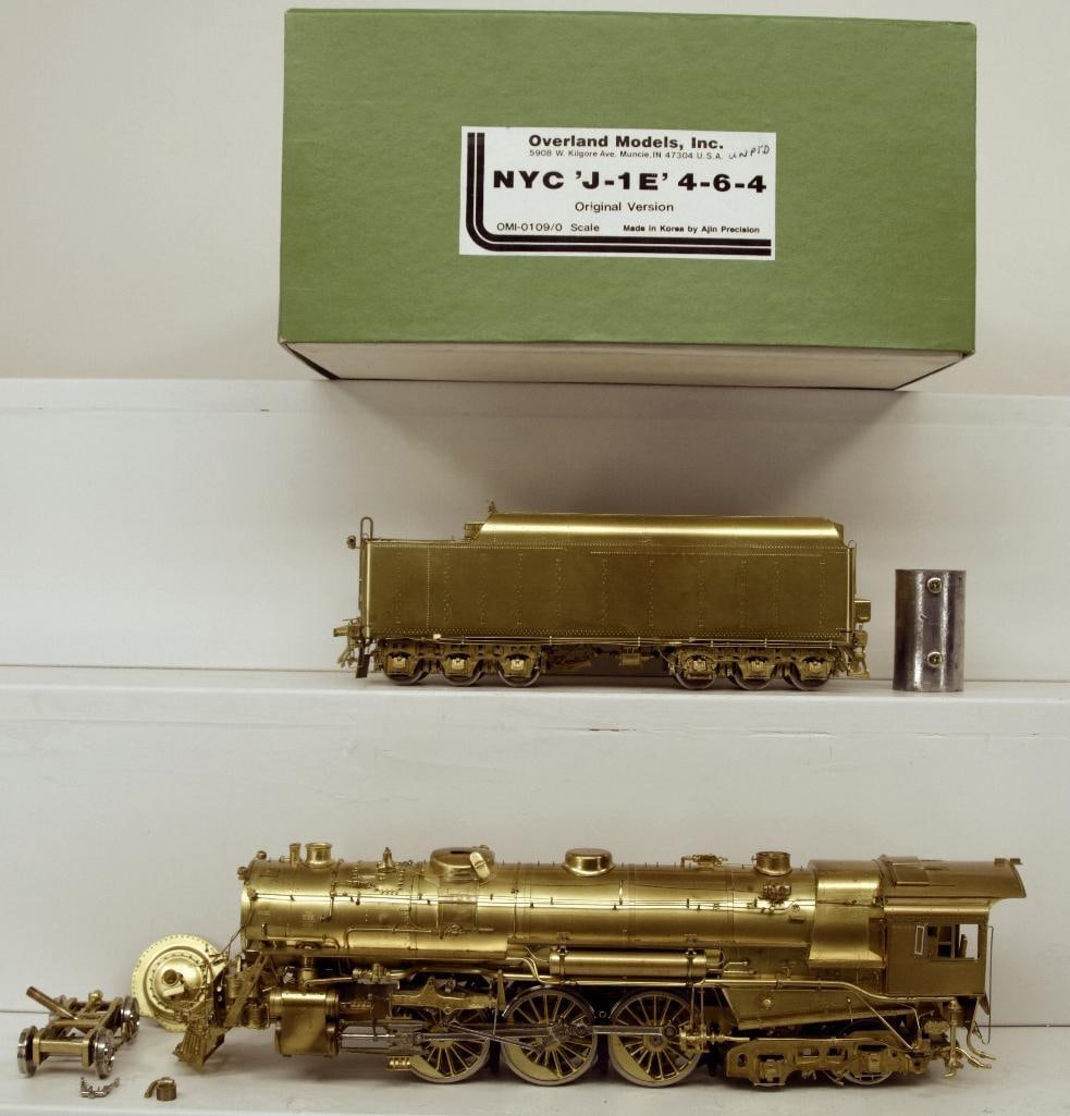 Overland Models O Scale Nyc J - 1e 4 - 6 - 4 Unpainted Hudson Loco And ...