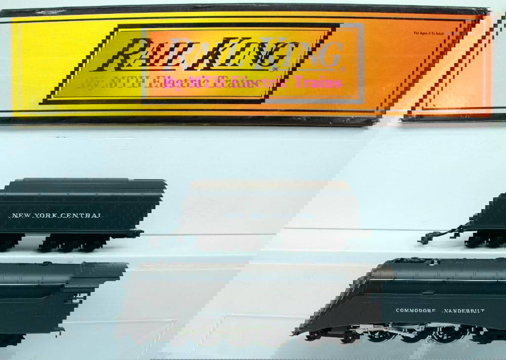 Mth Rail King O Gauge Nyc 4 - 6 - 4 Commodore Hudson Loco And Tender ...