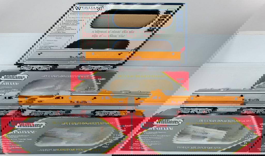 Williams O Gauge Rio Grande Powered A Alco Unit With Horn/ Dummy A Alco ...