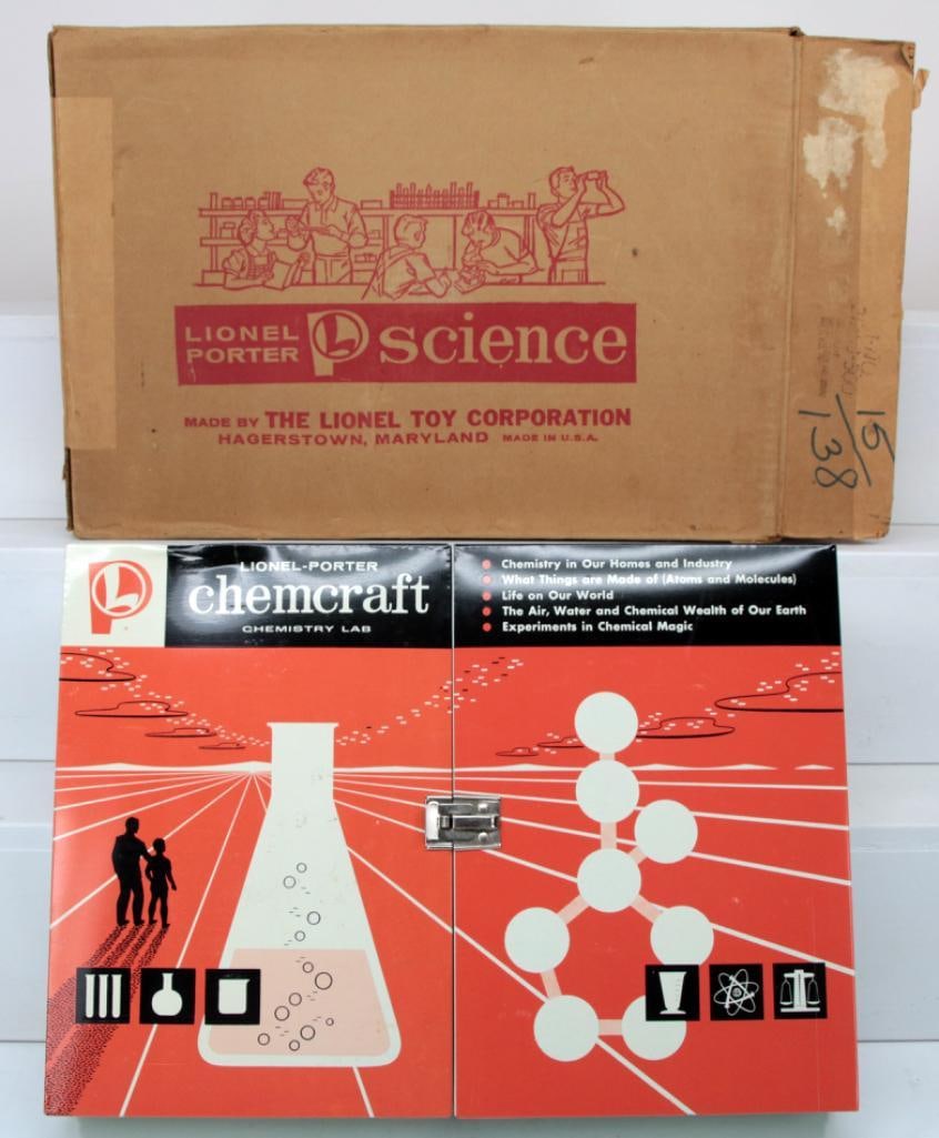 Lionel Porter Chemcraft Chemistry Lab Metal Box