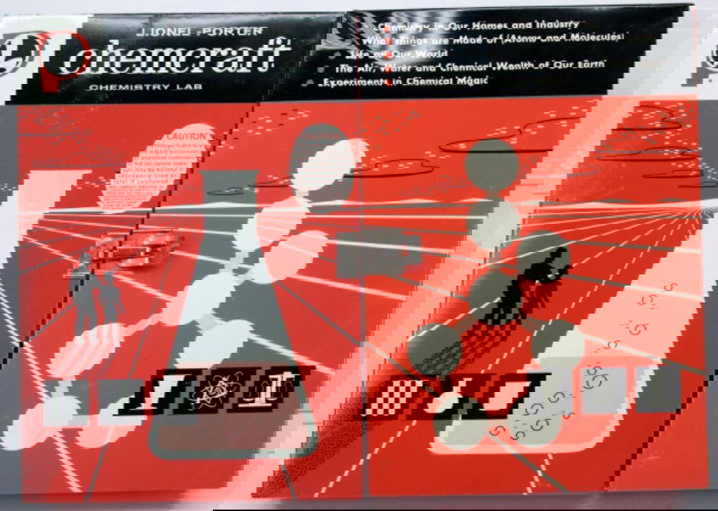 Lionel - Porter Chemcraft Chemistry Lab Metal Box Auction