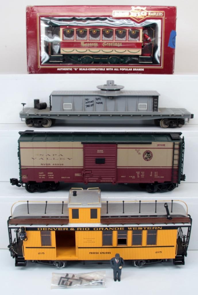 Lgb G Scale Denver And Rio Grande Old Fashion Caboose/bachmann G Scale ...