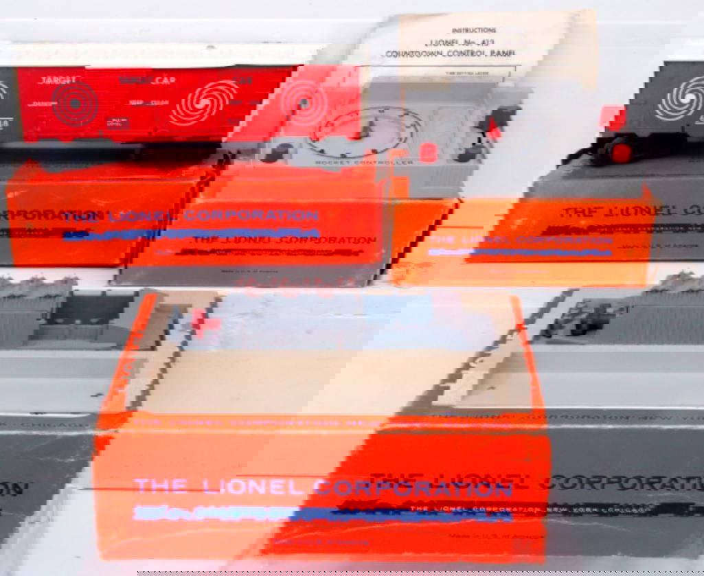 Lionel Postwar O Gauge 6544 Missile Firing Platform With 6448 Target ...