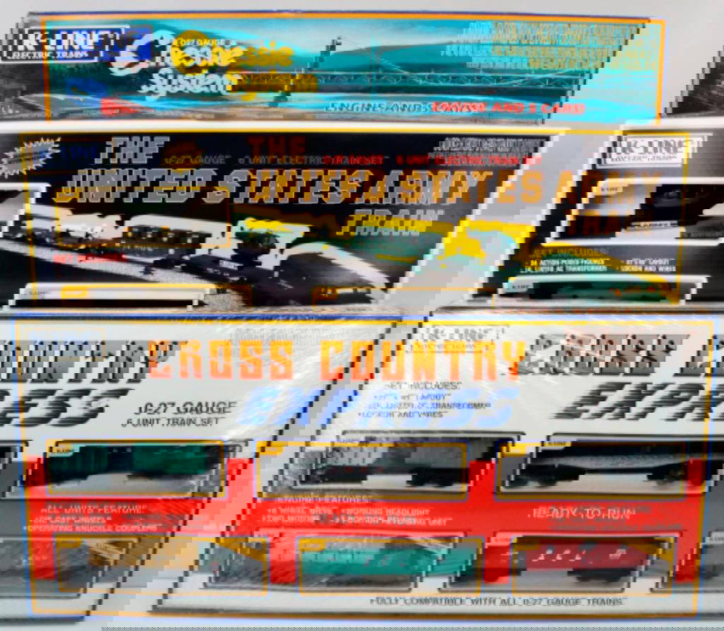 K-line Modern O Gauge Chessie System Diesel Switcher Freight Set/united ...