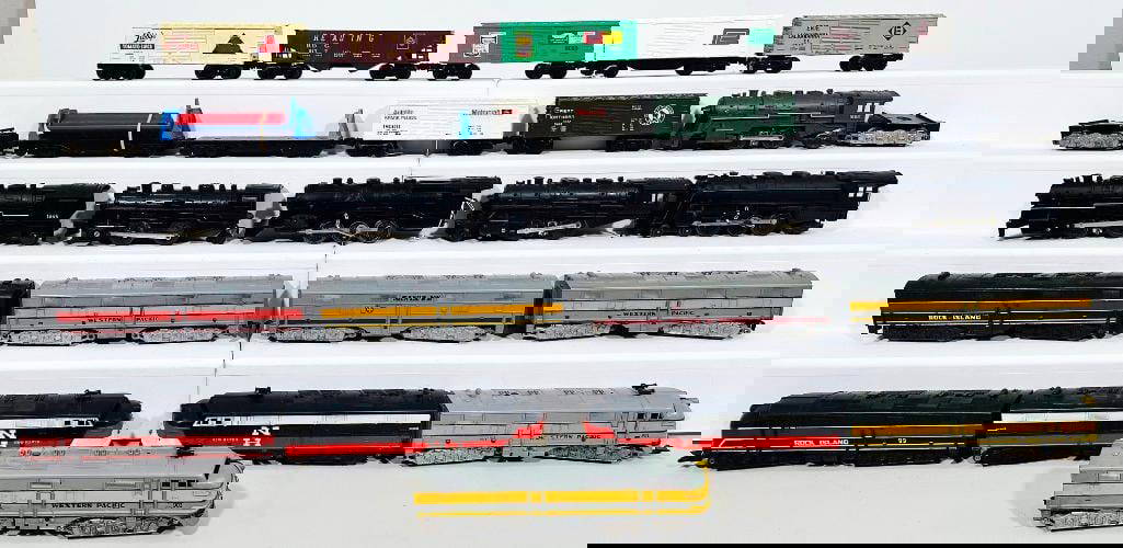 Marx Postwar O Gauge 901 Western Pacific/ A - B - B - A Alco Units ...