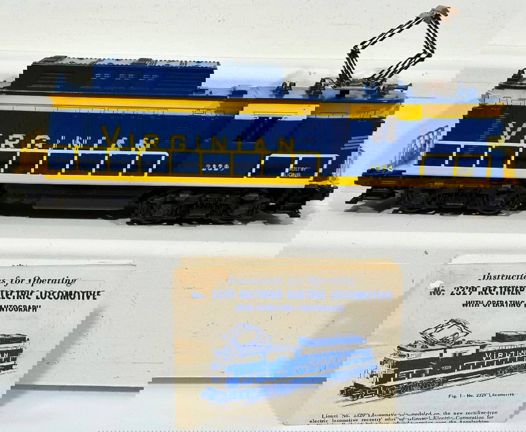 Lionel Postwar O Gauge 2329 Virginian Electric Auction