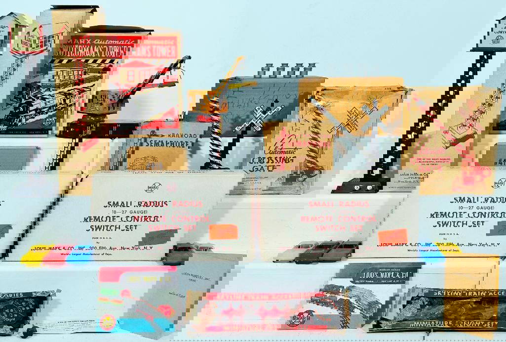 Marx Postwar O Gauge 424 Radio Train Control Box Of Milk Cans/1740 ...