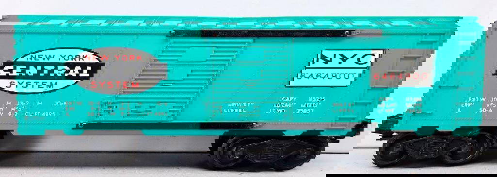 Lionel Postwar O Gauge 6464 -900 Nyc Box Car Type Iii Rare Rare Rare ...