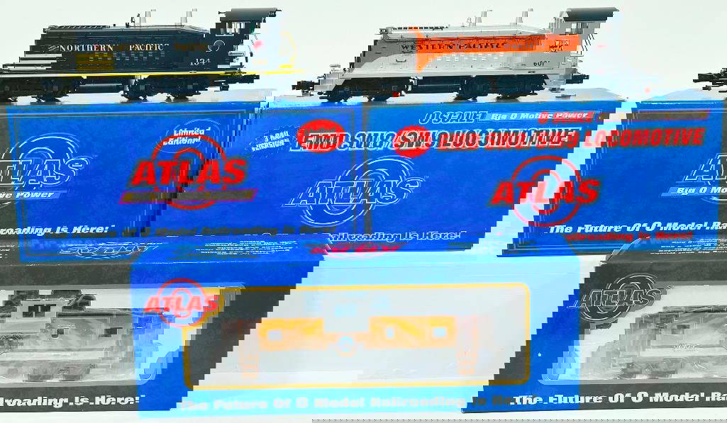 Atlas Modern O Gauge Emd Sw9 Diesel Locomotive Western Pacific/emd Sw ...