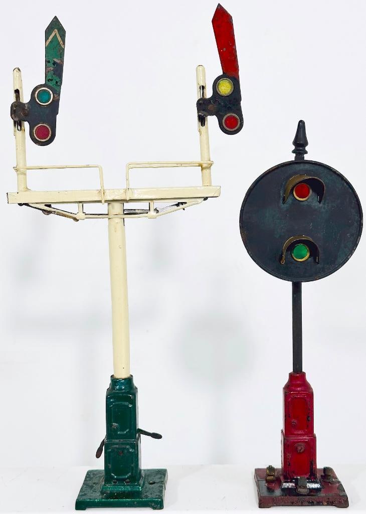 Ives Prewar 331 Target Signal Red/black And 109 Operating Semaphore Auction
