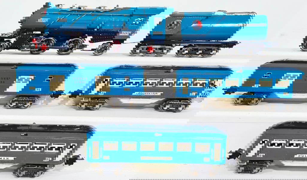 Lionel Prewar O Gauge 263e Blue Comet Locomotive With 263 Blue Comet ...