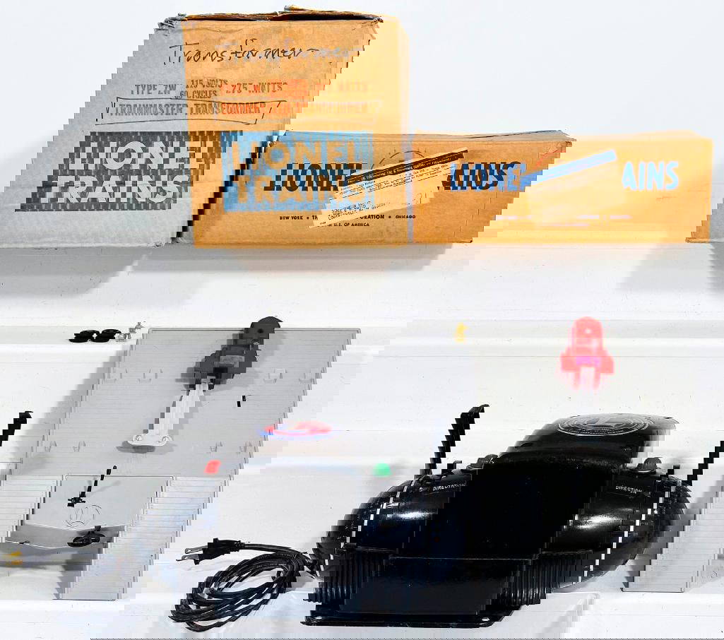 Lionel Postwar O Gauge Type Zw Transformer And 460 Piggyback ...