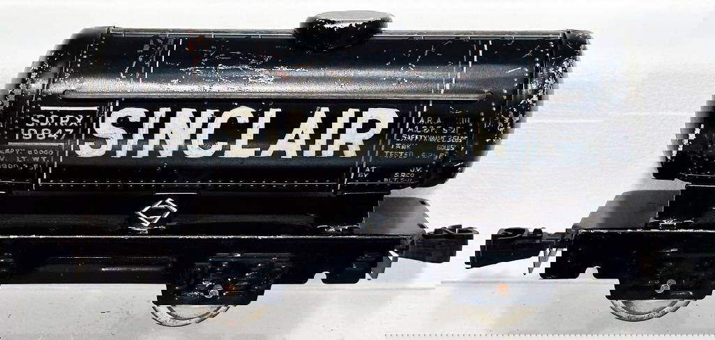 Marx Postwar O Gauge Sinclair 4 Wheel Tank Car Factory Prototype Auction