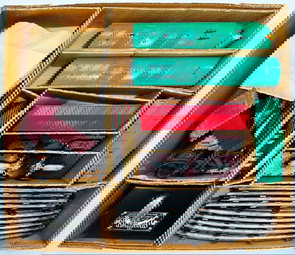 Marx Postwar O Gauge Outfit No. 9633 Allstate Western Pacific A – B ...