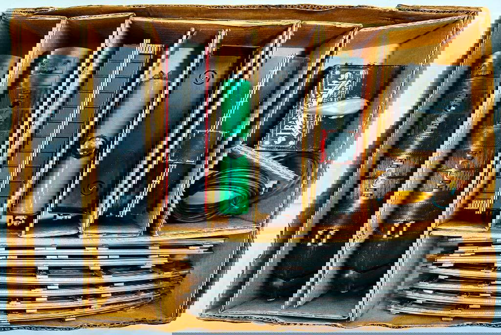 Marx Postwar O Gauge Outfit No. 09618 Happitime Nyc A – A Diesel ...