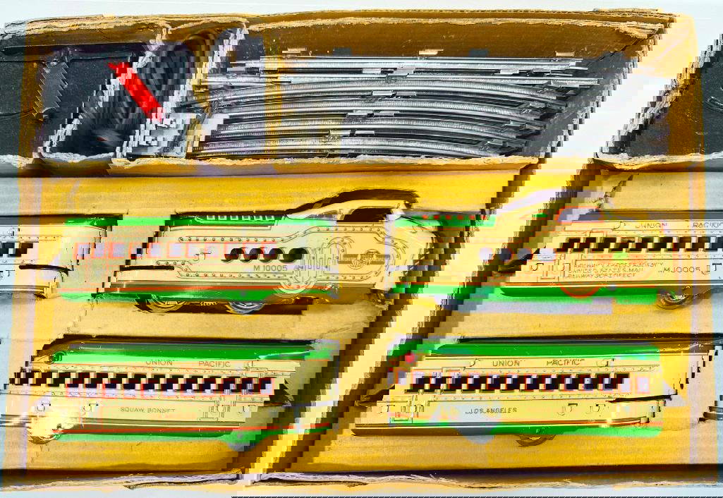 Marx Prewar O Gauge Outfit No. 8090 Union Pacific Streamliner Passenger ...