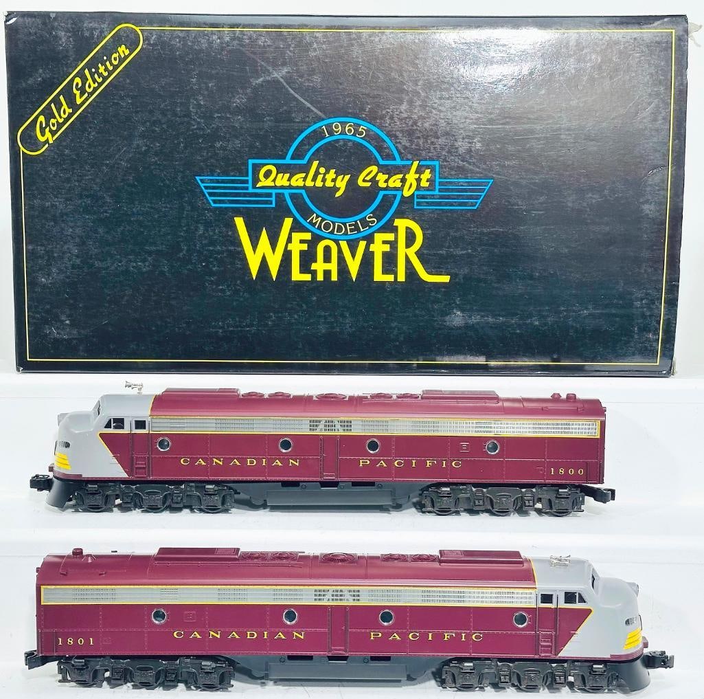 Quality Craft Weaver Modern O Gauge Canadian Pacific Emd E – 8 A-a ...