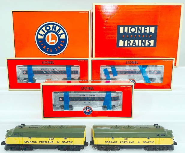 Lionel Modern O Gauge Spokane Portland And Seattle A – A Diesel Units ...