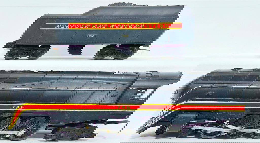 Lionel Postwar O Gauge 746 Norfolk And Western Steam Locomotive And ...