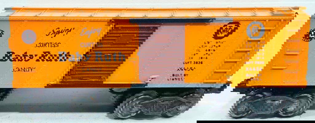 Lionel Postwar O Gauge 4454 Remote Control Baby Ruth Box Car Auction