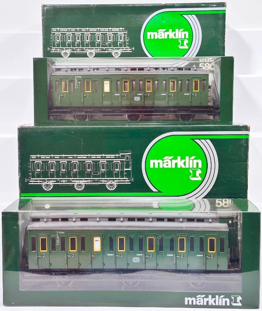 Marklin Modern 1 Gauge Second-class Passenger Coach With Db Markings ...