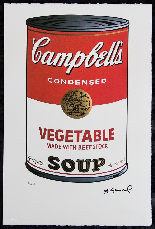 Andy Warhol "Campbell’s Soup" (#0094) on Mar 06, 2022 | Astero Thomas ...
