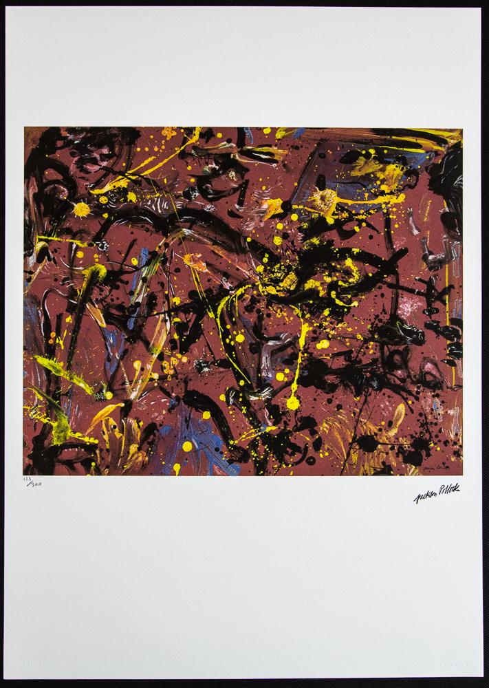 Jackson Pollock "Red Composition" - Jun 05, 2022 | Astero Thomas ...