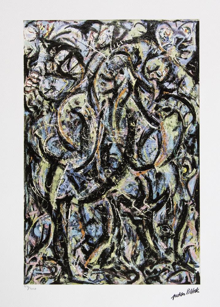 Jackson Pollock "gothic" Auction