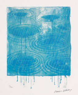 David Hockney "rain"