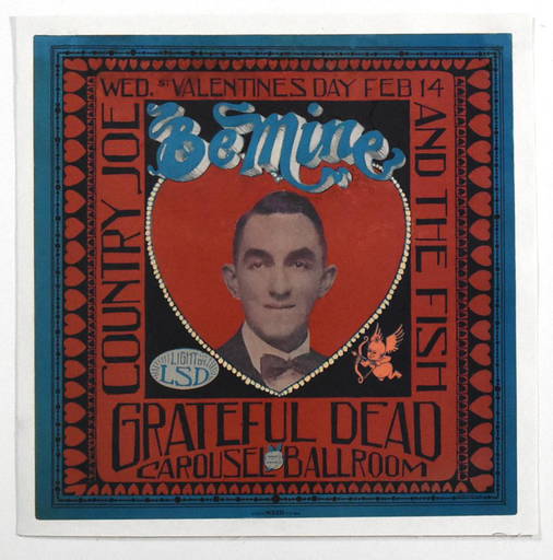 1968 Aor 2.174 Grateful Dead Carousel Ballroom Poster