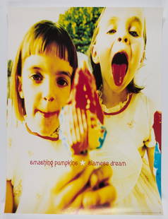1993 Smashing Pumpkins Siamese Dream Promo Poster