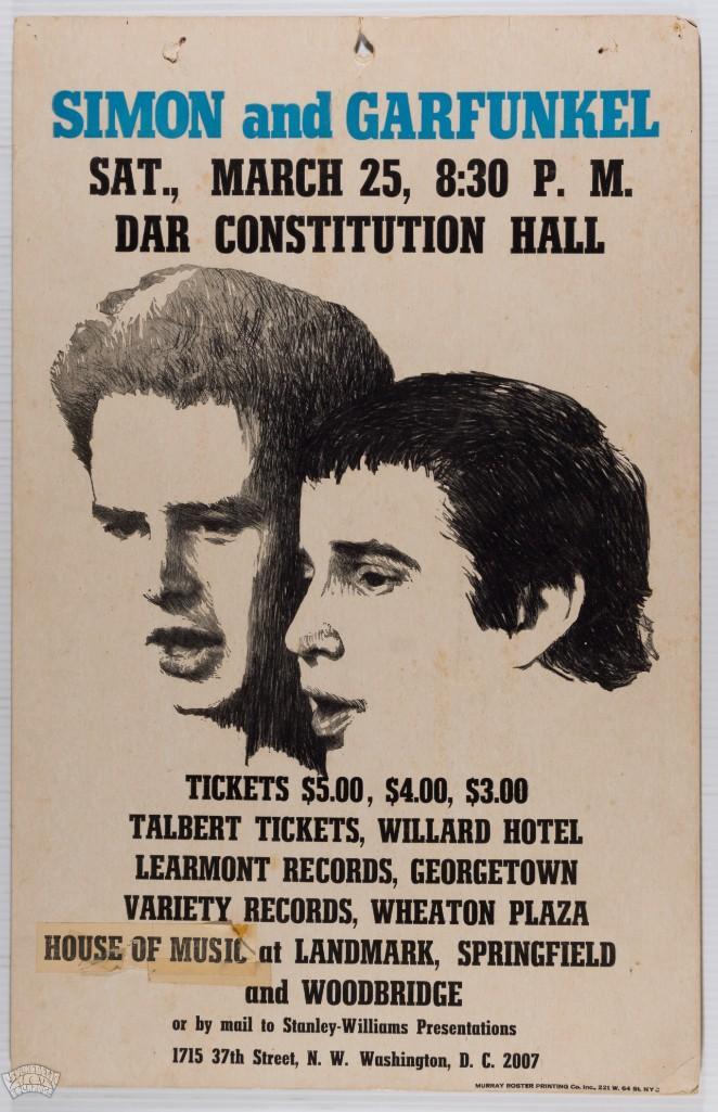 September Concert Posters Handbills & Flyers 2022-09-25 Auction - 250 ...