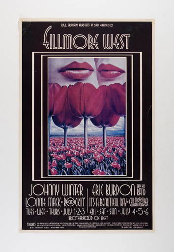 1969 BG-180 Johnny Winter Fillmore West Poster - Nov 06, 2022 ...