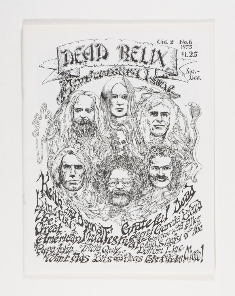 1975 Grateful Dead Relix Magazine Volume 2 - Dec 04, 2022 | Psychedelic ...