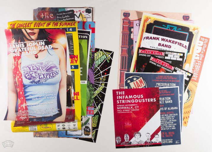 Lot of 18 Various Concert & Promo Posters - Dec 04, 2022 | Psychedelic ...