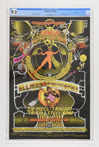 1971 BG-268 Allman Brothers Fillmore West Poster 9.2 (#0171) on Dec 18 ...