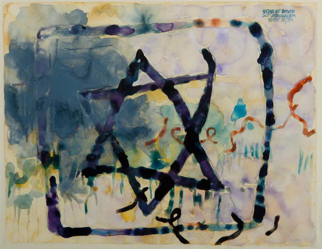 Walter Sorge (canadian, 1931 2021) Star Of David