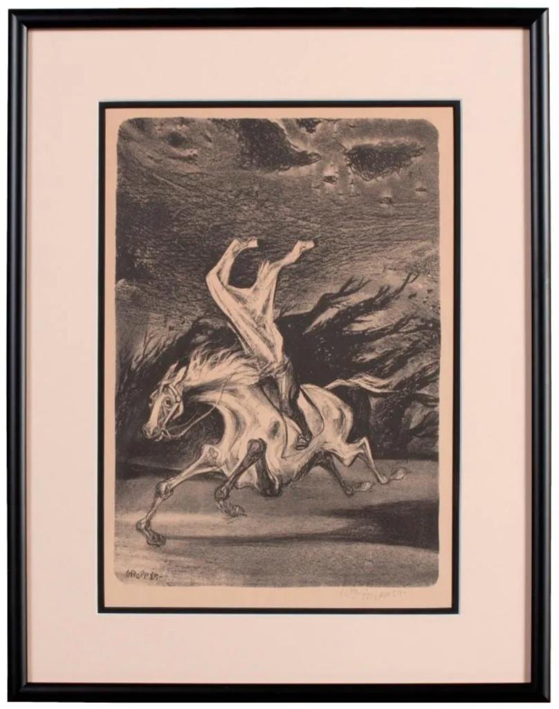 A Lithograph By William Gropper (american, 1897 1977)