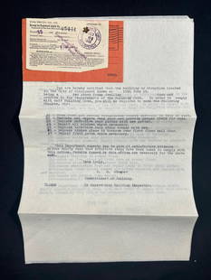 Early Cincinnati, Ohio Maps and Documents Auction on Nov 05, 2023 by ...