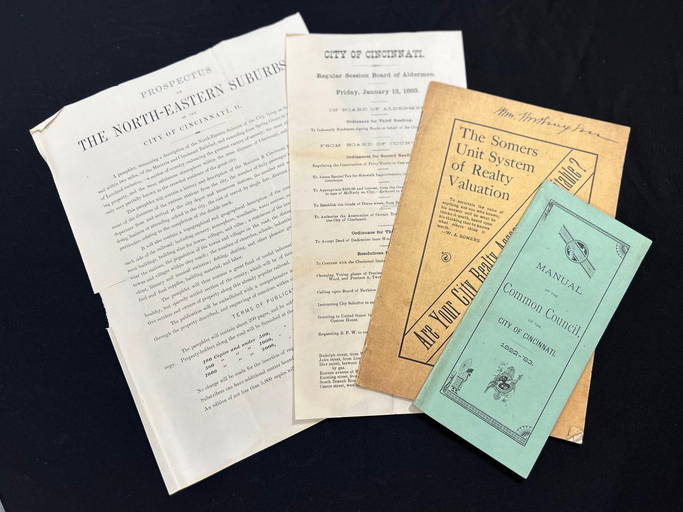 Cincinnati Common Council Manual And Prospectus Of Northern Suburbs