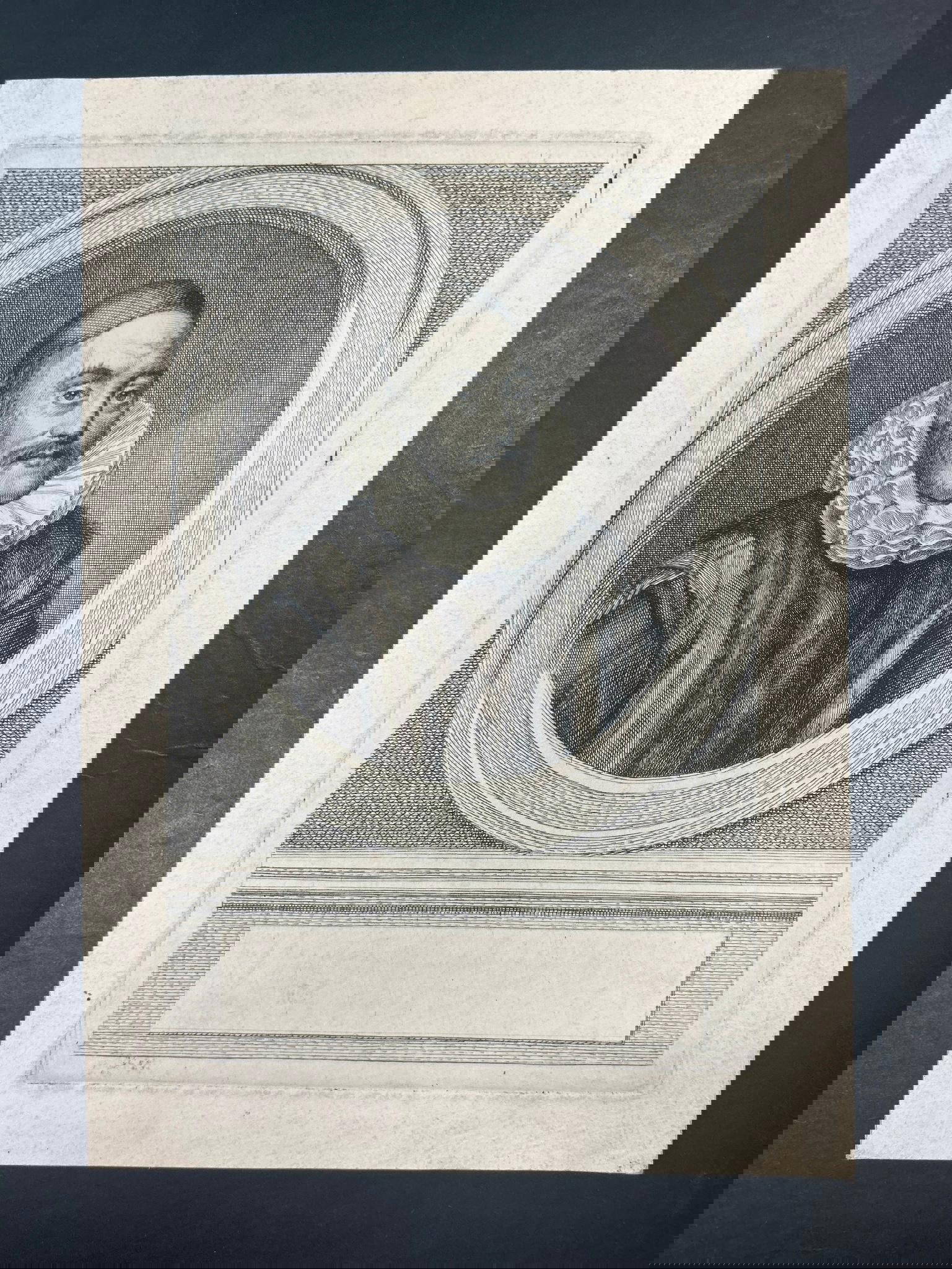 Portrait Of Pieter De Rijcke Engraving By Jacob Houbraken 1700s Auction