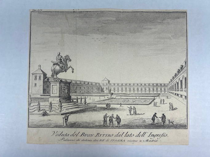 Veduta Del Buon Ritiro Dal Lato Dell'ingresso (thomas Salmon)