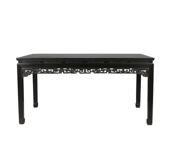 Qing Dynasty Red Sandalwood Kui Dragon Pattern Painting Case