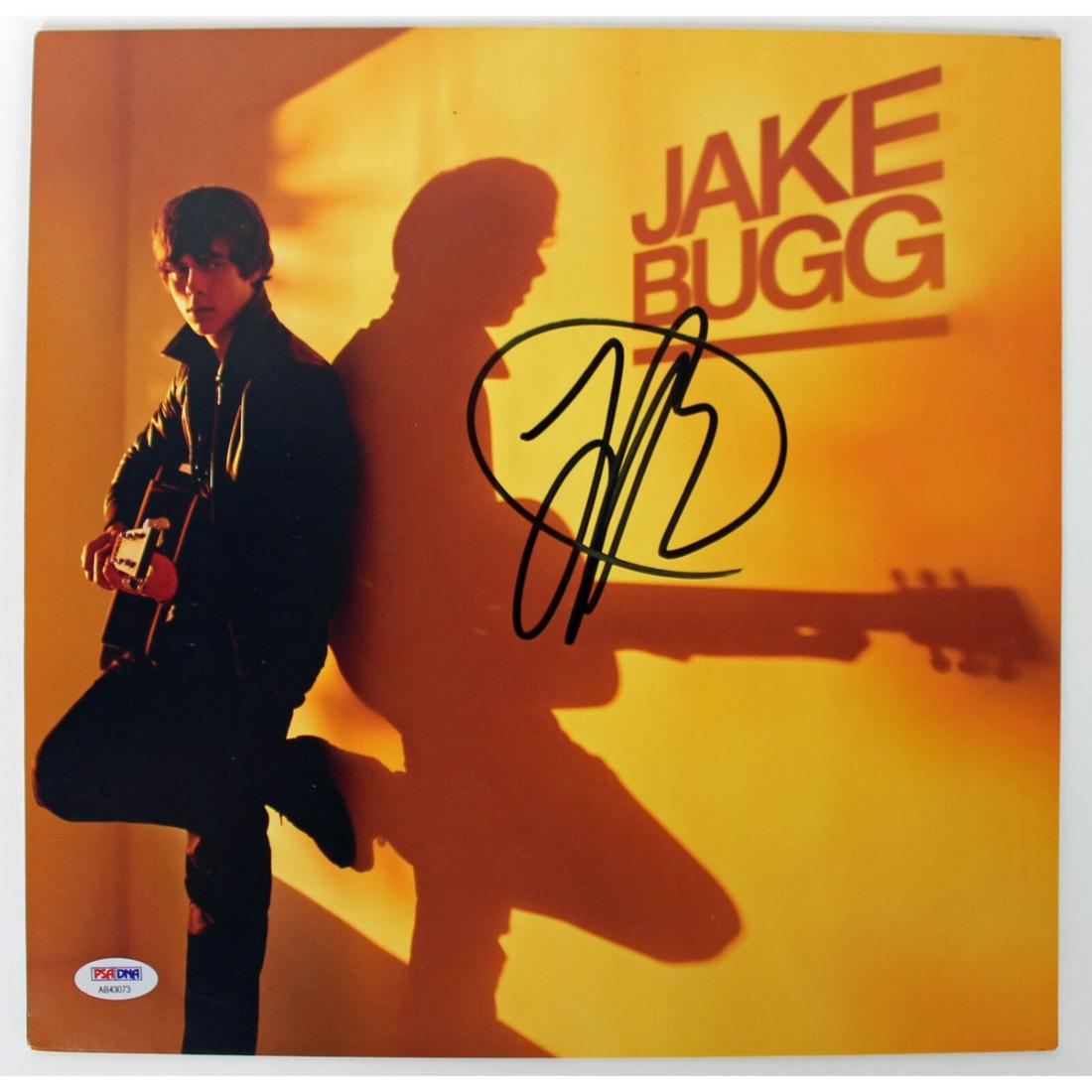 Jake Bugg Authentic Signed Album Cover Autographed Psa/dna