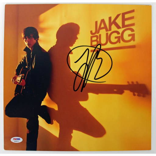 Jake Bugg Authentic Signed Album Cover Autographed Psa/dna