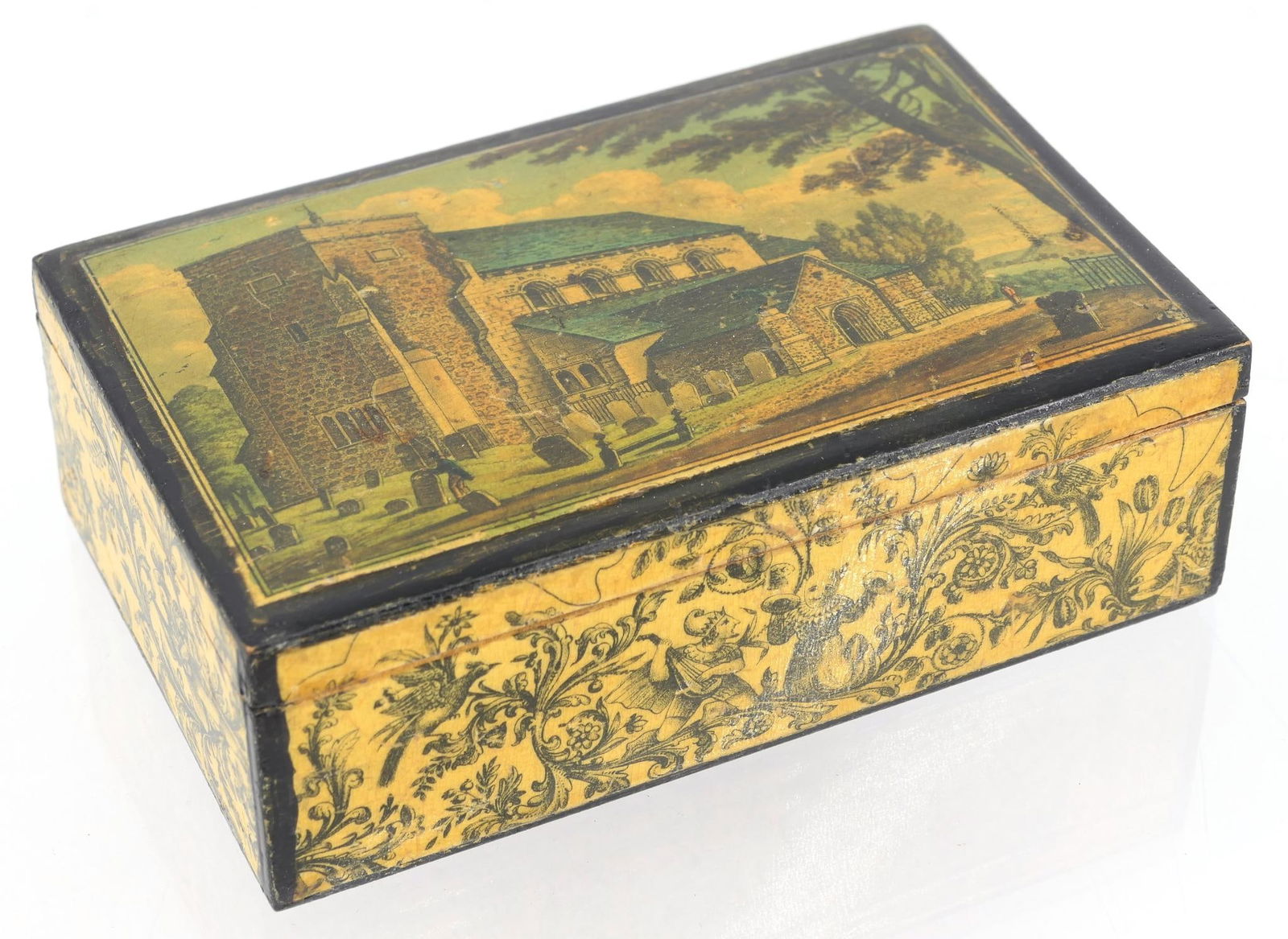 19th Century Tunbridge Ware Box Auction