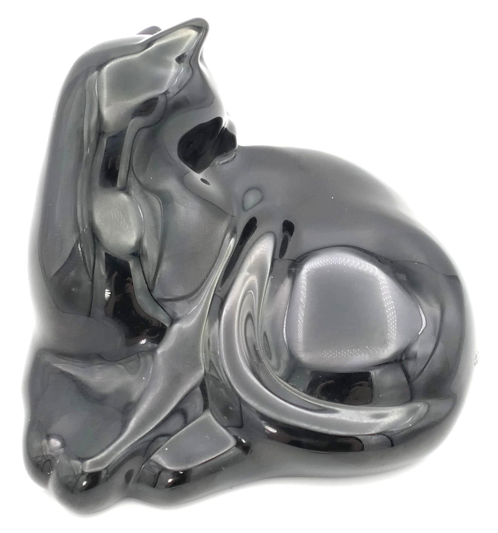 Baccarat Black Crystal Cat Figure - Mar 03, 2025 | Wardlow Auctions Inc ...